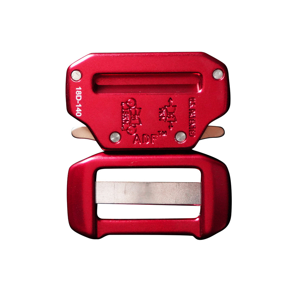 ADF-220-38-RED-BLANK RAPTOR™ 1.5" CUSTOMIZATION BUCKLE RED ...